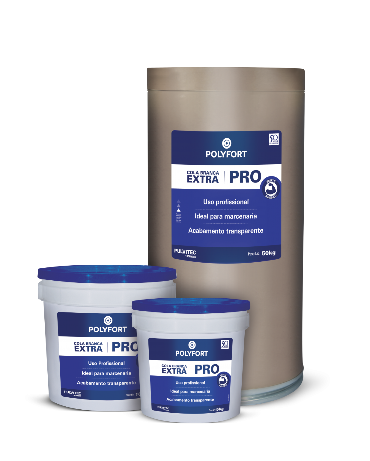 Polyfort Cola Branca Extra PRO - Pulvitec